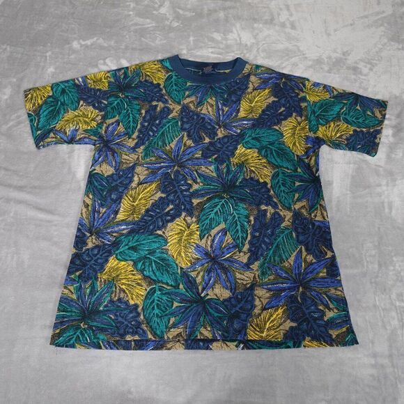 Vintage | Shirts | Vintage Pacific Coast Highway Pch Tropical Hawaiian ...